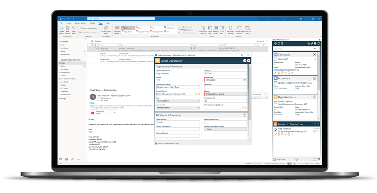 LinkPoint Connect: Enhanced Side Panel | LinkPoint360