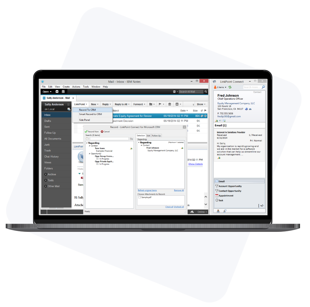 LinkPoint Connect for Microsoft Dynamics CRM | LinkPoint360
