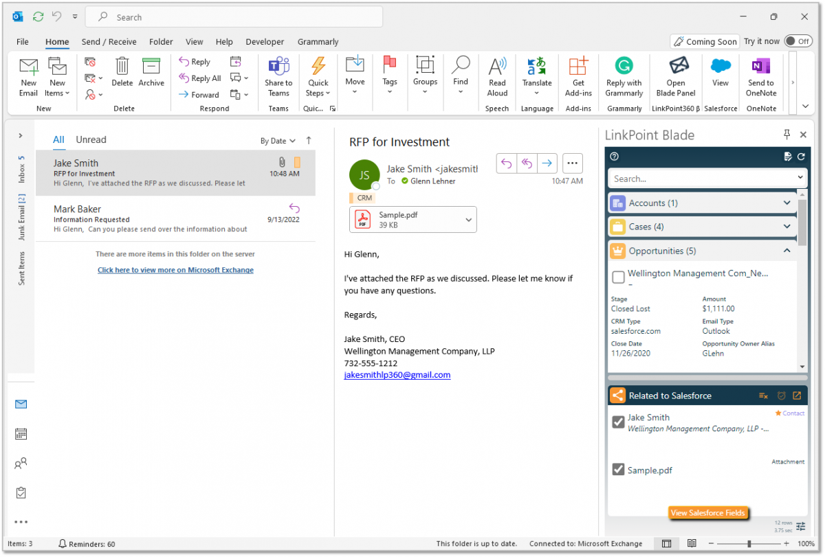 Create a Follow Up in Salesforce | Knowledge Base | LinkPoint360